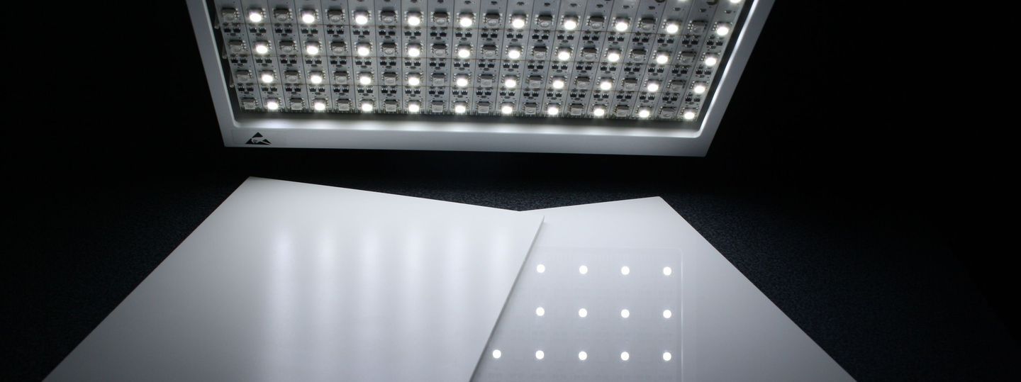 LED Light Diffuser Panels - Exolon Group