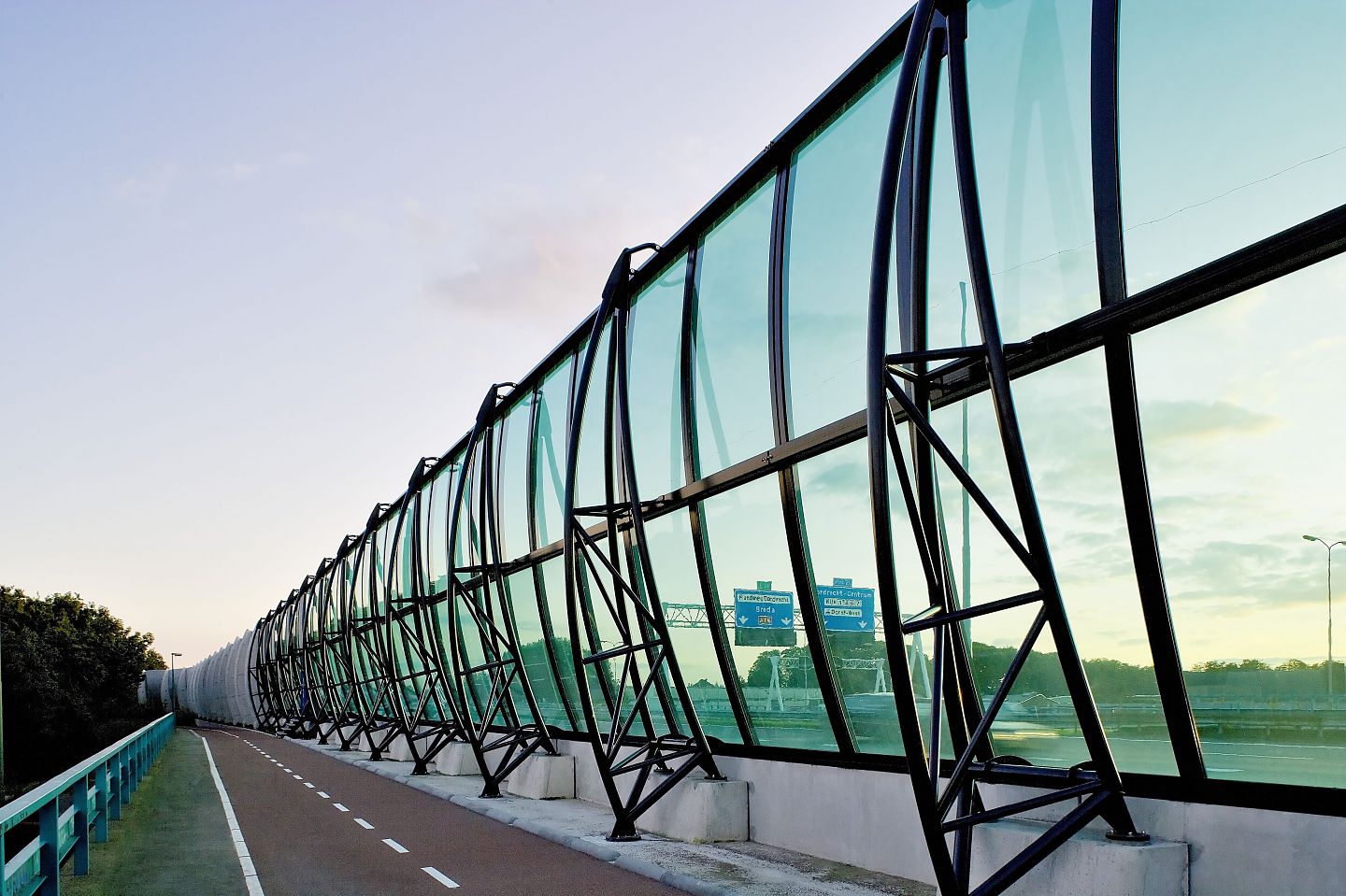Polycarbonate Sheets for Highway Noise barriers